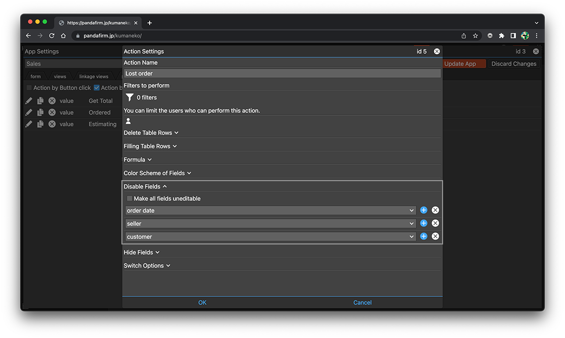 Disable Fields Depending On Conditions Kumaneko Docs